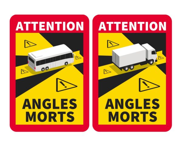 panneaux angles morts - self signal - adhésif ou aluminium - Groupe ...